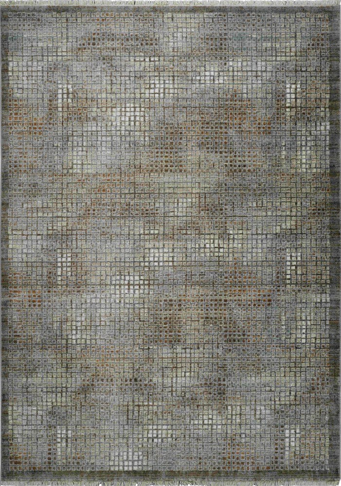 Transitional Grid Tassel Rug – Lost Design Society