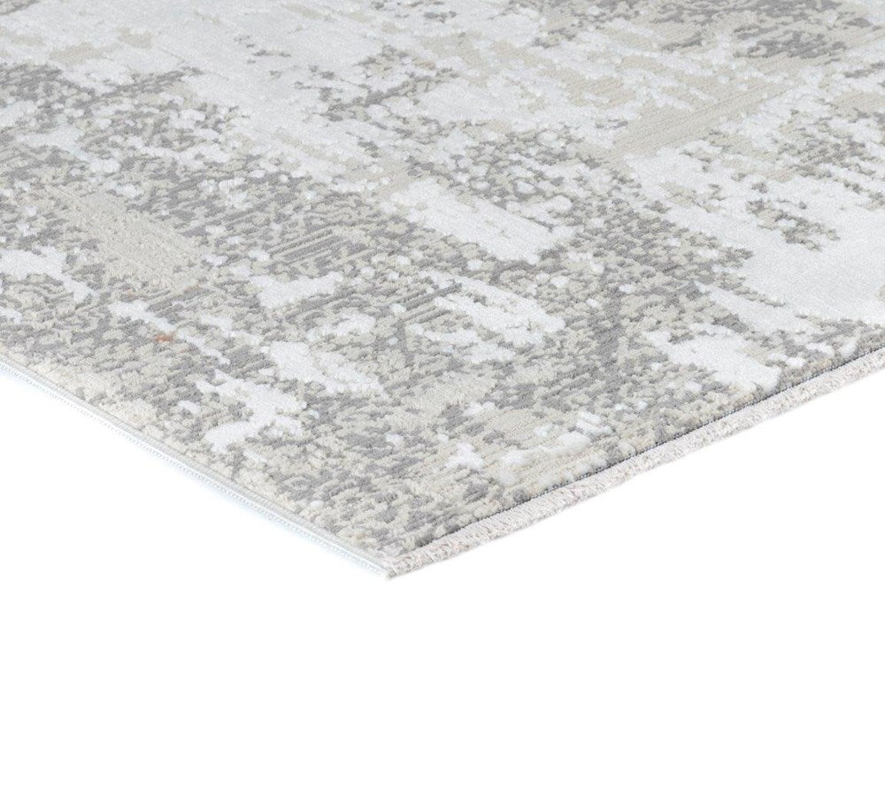 Sia Stone Transitional Fringe Rug – Lost Design Society