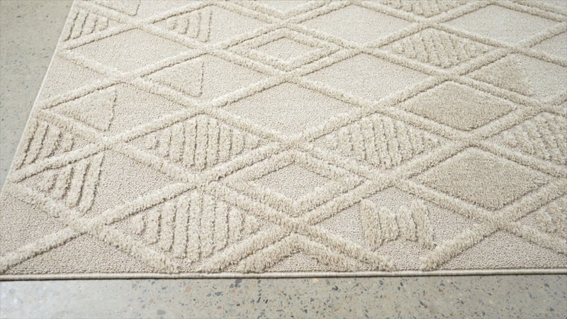 Astrid Liya Texture Beige Rug – Lost Design Society