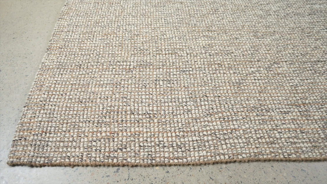 Polar Wool Jute Grey Rug – Lost Design Society