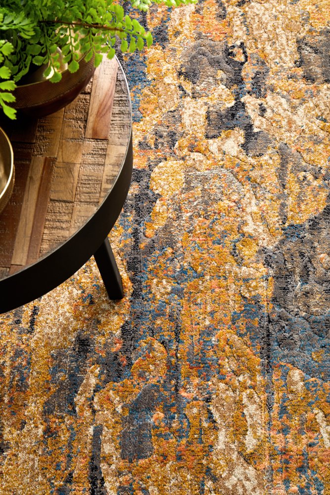Tribute Rust Transitional Rug – Lost Design Society