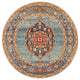 Estate Tope Rust Round Transitional Rug – Lost Design Society
