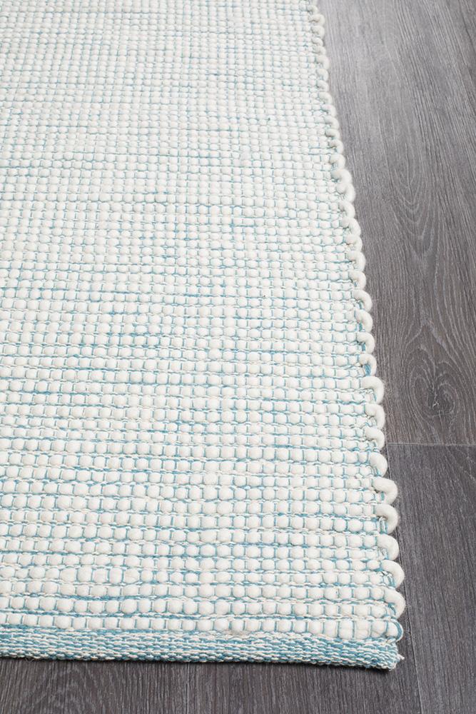 Attic Stunning Wool Turquoise Rug – Lost Design Society