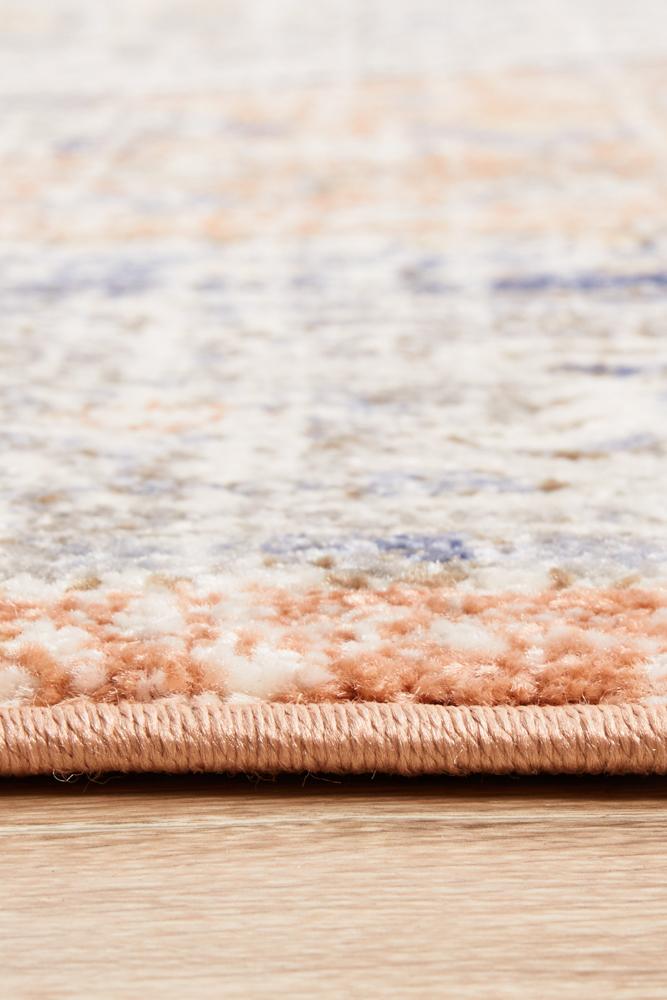 Lymbeth Peach Transitional Rug – Lost Design Society