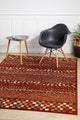 Mayfair Squares Rust Transitional Rug – Lost Design Society