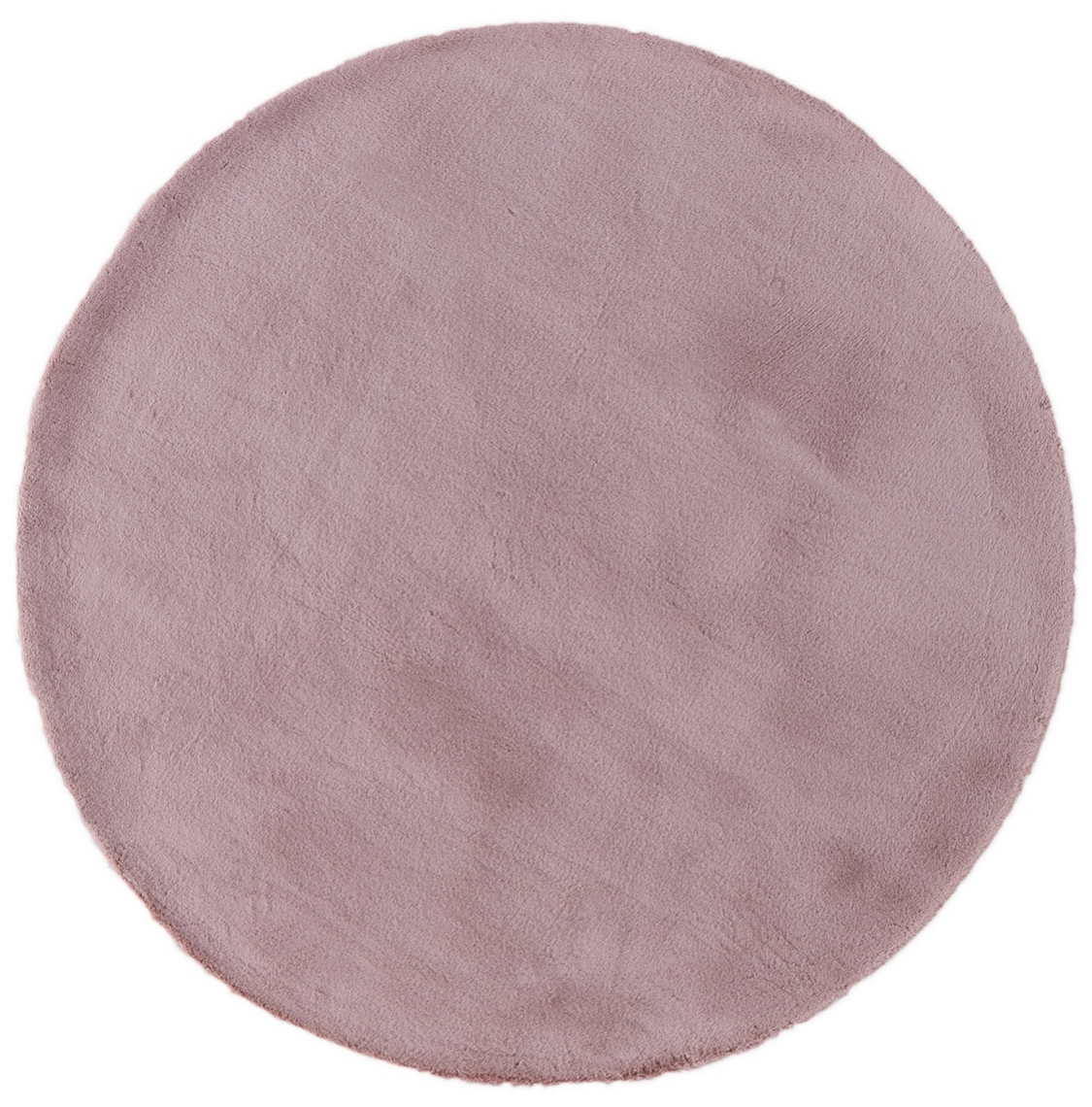 Turuun Soft Faux Fur Dusty Pink Round Rug – Lost Design Society