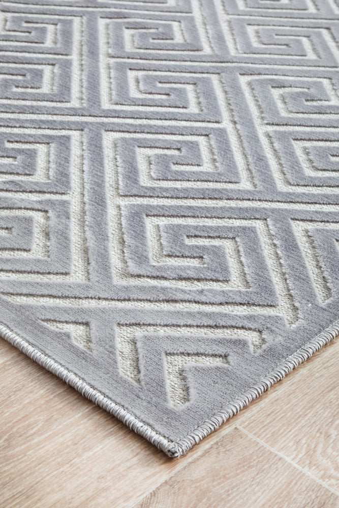 Mid-century Modern Alisa Silver Rug – Lost Design Society