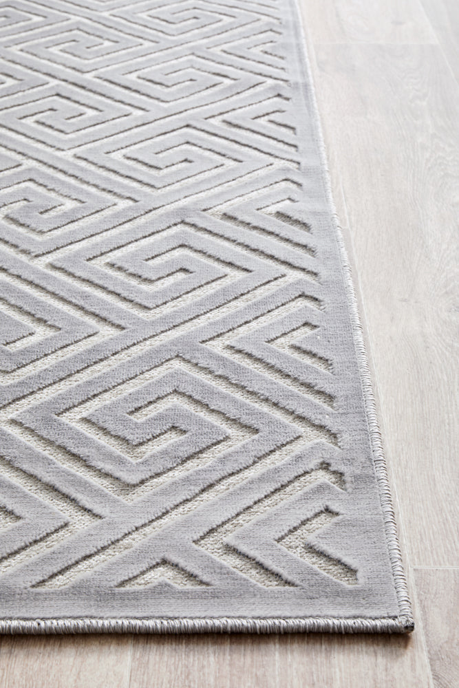 Mid-century Modern Alisa Silver Rug – Lost Design Society